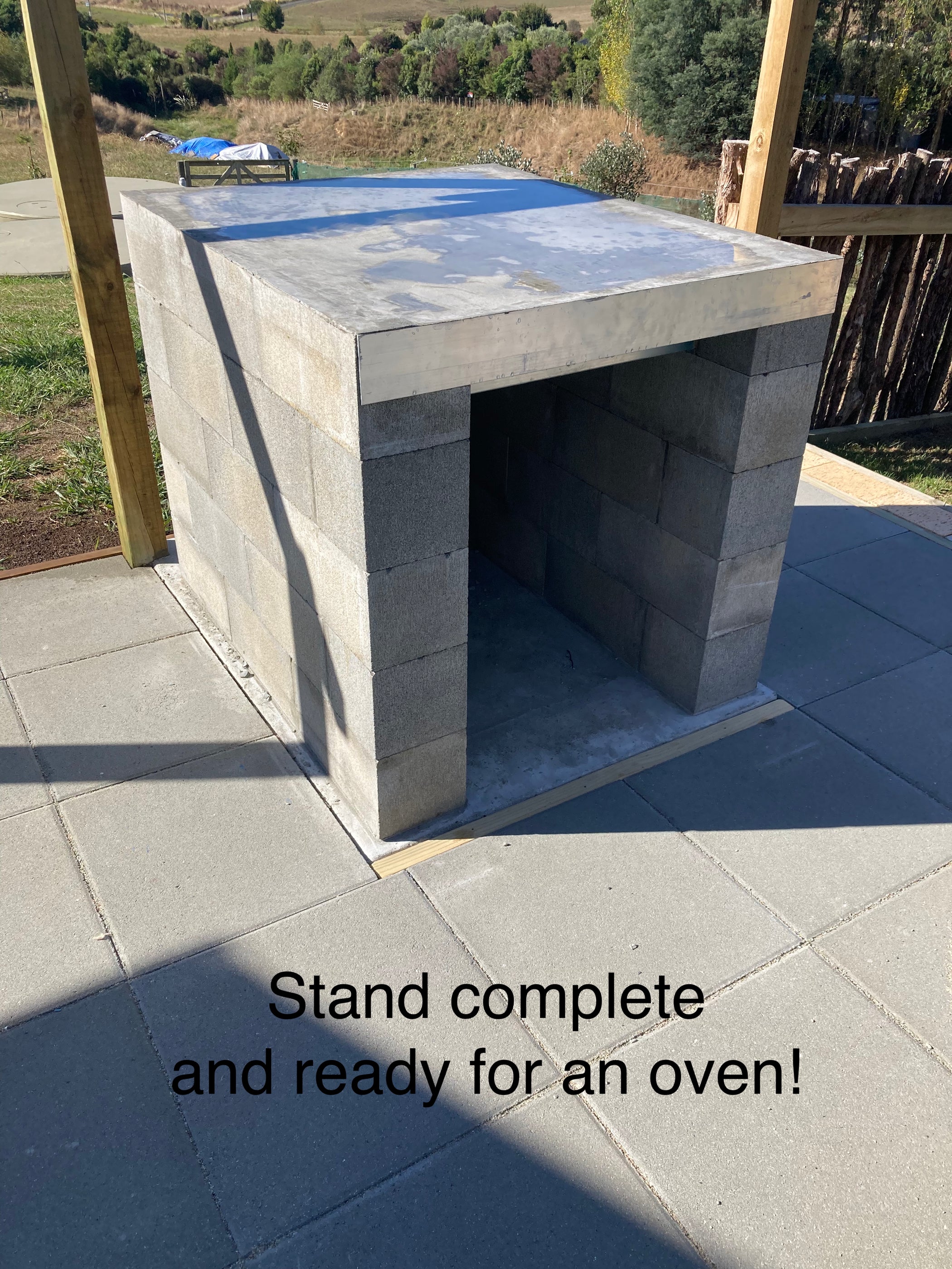 Concrete Block Stand Pack for 600mm Oven — Primal Fires