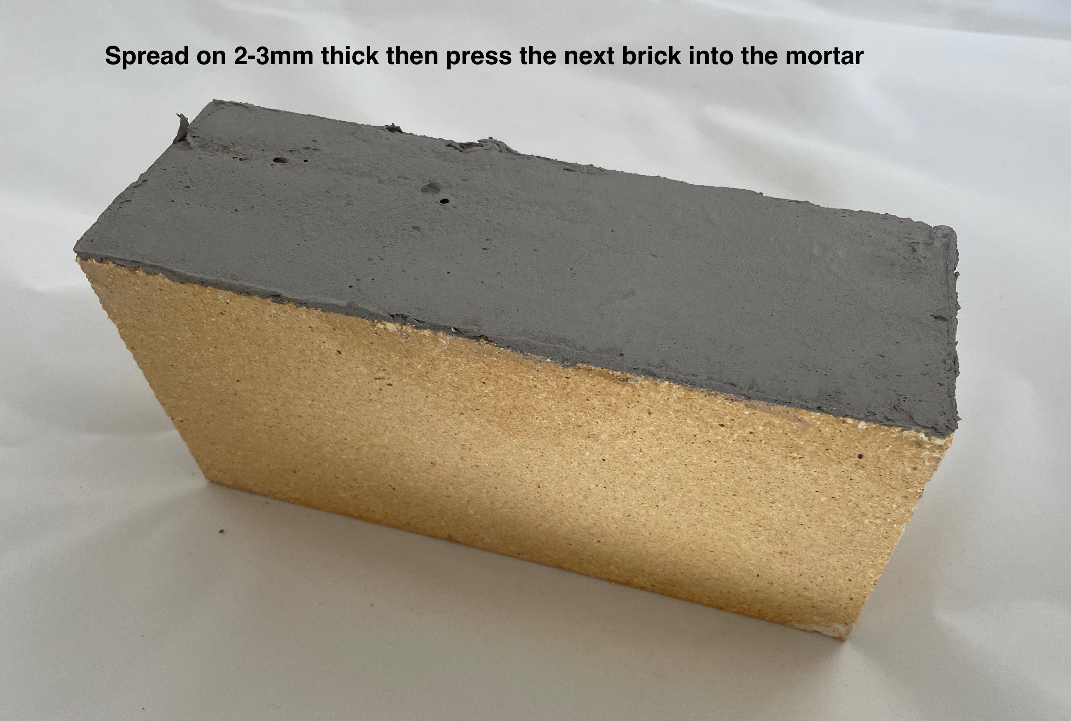 Air-Set Refractory Mortar, 2kg Tub — Primal Fires