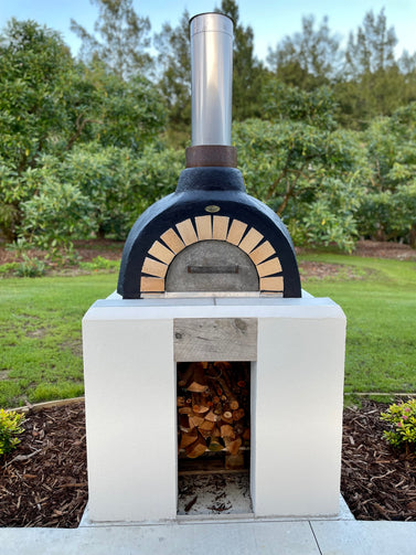 Concrete Block Stand Pack for 800mm Oven - With Front Return – Primal Fires